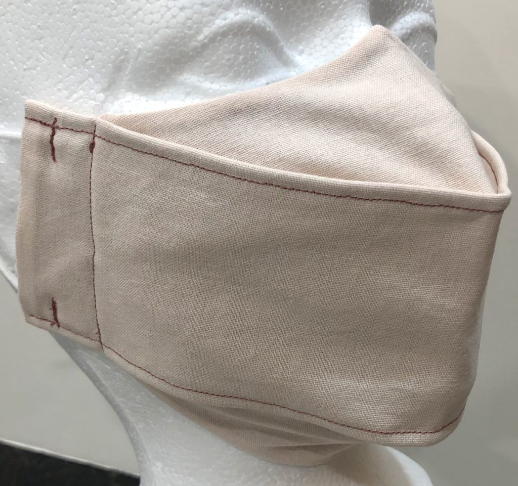 Pale Cherry Blossom Mask - Made By Mamma Creations